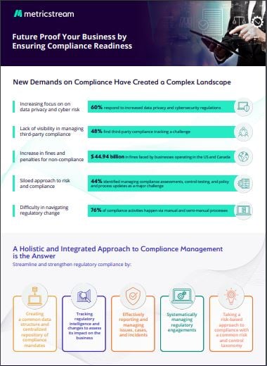 Future Proof Your Business by Ensuring Compliance Readiness: MetricStream