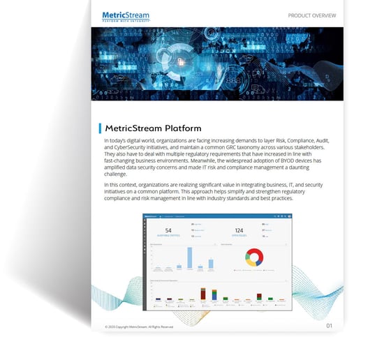 MetricStream Platform
